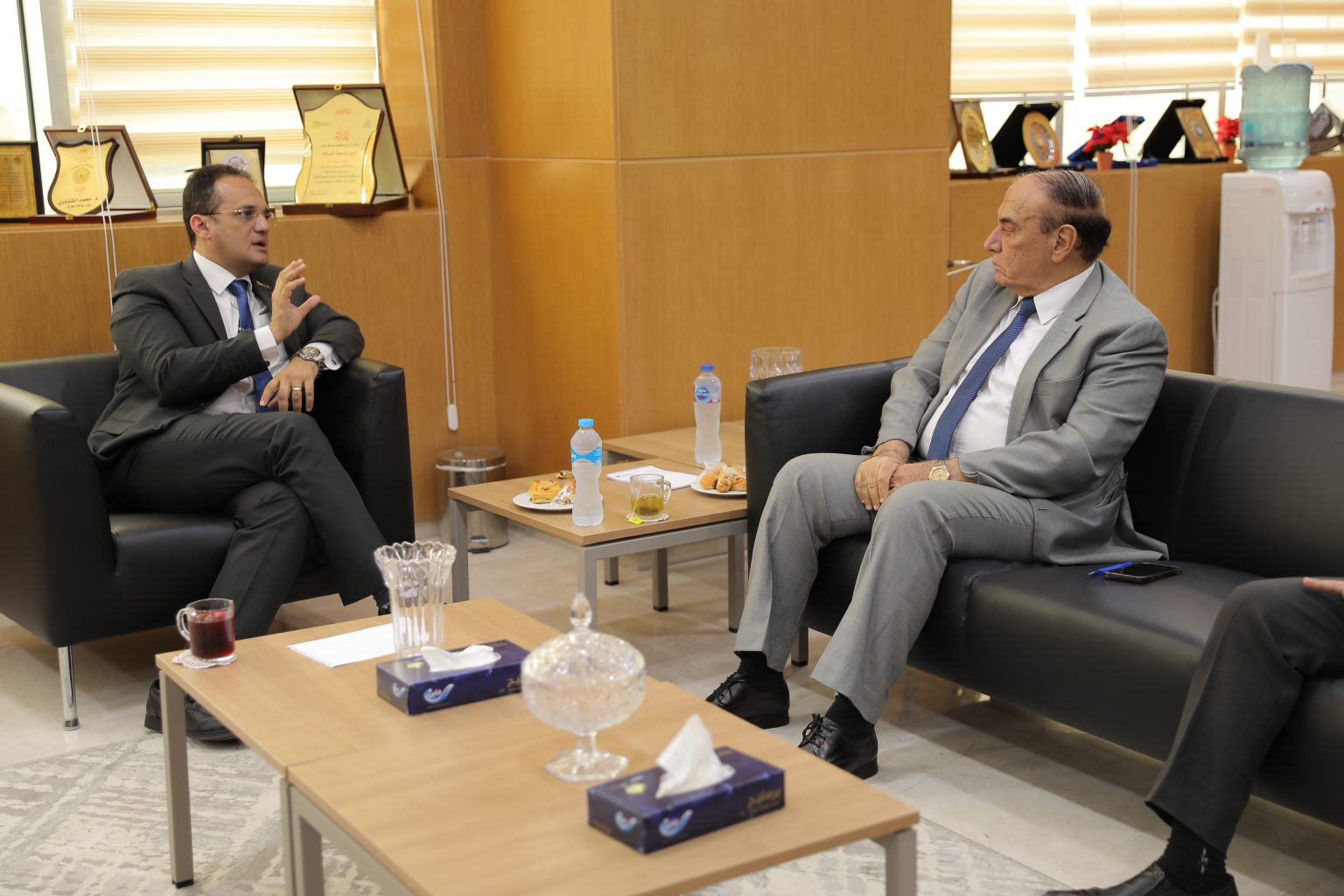 GU Hosts Major General Samir Farag in a Seminar titled "Challenges of Egyptian National Security ...